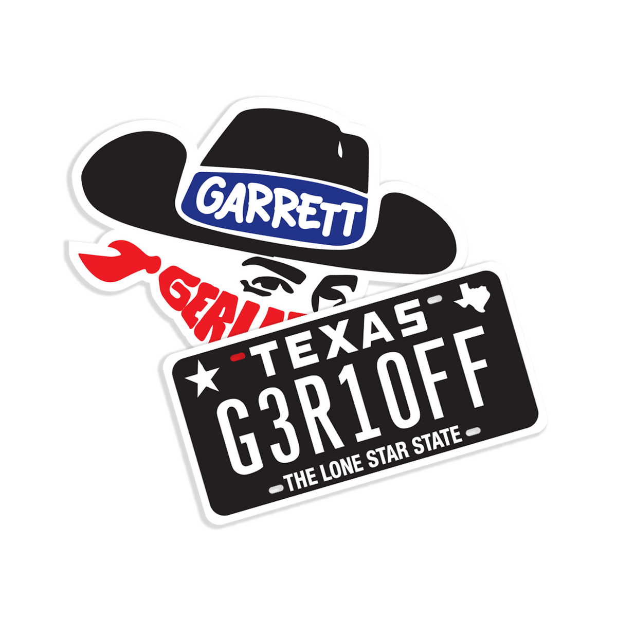 DAO x Garrett Gerloff - Sticker 2 Pack – Defy All Odds Apparel®
